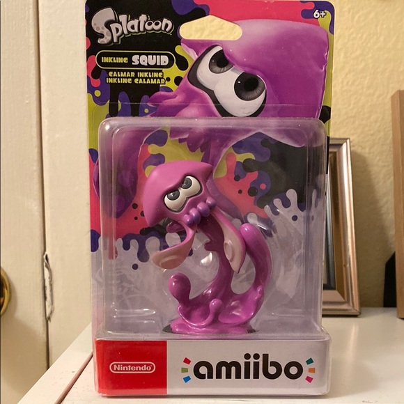Nintendo | Toys | Nintendo Splatoon Inkling Squid Amiibo Purple | Poshmark